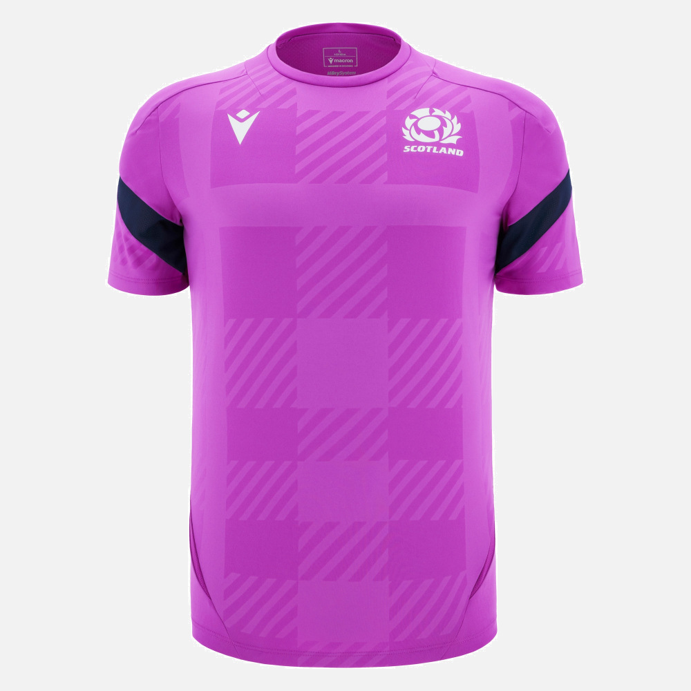 Scottish Rugby 2025/26 Purple Training Tee | SRU